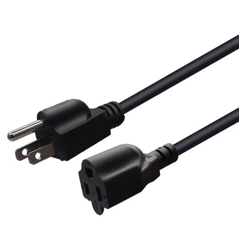 Кабель питания Nema 5 15p 5 15r 16awg прочный удлинитель переменного тока для компьютерного