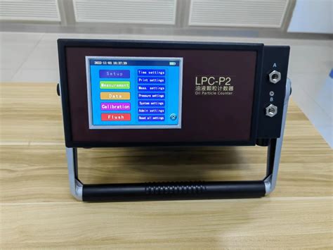 Lpc P2 Portable Particle Counter For Oil Contamination Degree Analysis Oil Pollution Degree