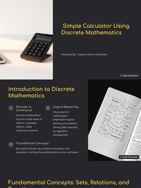 Simple Calculator Using Discrete Mathematics Pdf Simple Calculator Using Discrete Mathematics Pdf