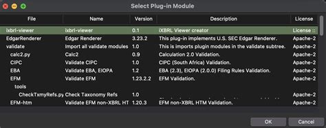 Using Plugins With Gui Arelle
