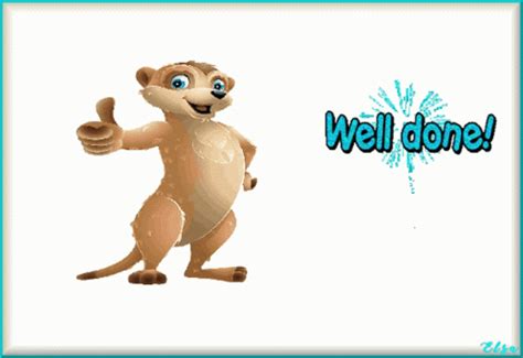 Animated Well Done Images