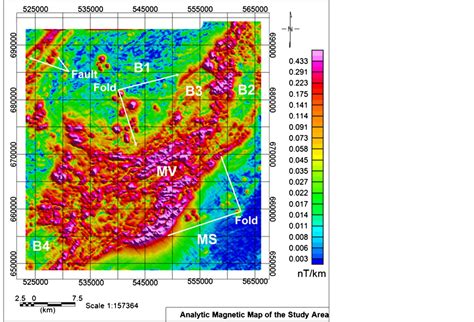 Geophysical Interpretation Of Possible Gold Mineralization Zones In