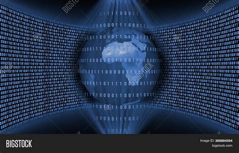 Abstract Data Flow Image And Photo Free Trial Bigstock