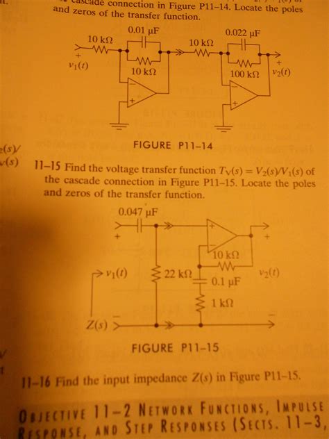 Solved Find The Voltage Transfer Function Tvs