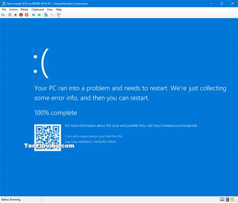 Enable Or Disable BSOD Crash On Ctrl Scroll Lock In Hyper V Tutorials