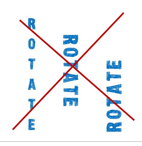 Do Not Rotate Text Powerpoint In Style Powerpoint Style Guide