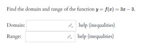 Solved Determine The Domain Of The Function F X X Chegg