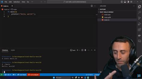 Rust Installation Hello World DEV Community