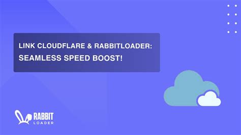 How To Integrate Cloudflare With Rabbitloader Youtube
