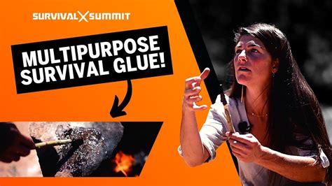 Make SURVIVAL GLUE From Pine Trees YouTube