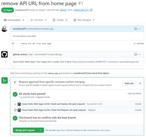 Azure Static Web Apps Understanding Preview Environments