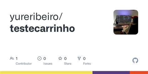 Github Yureribeirotestecarrinho