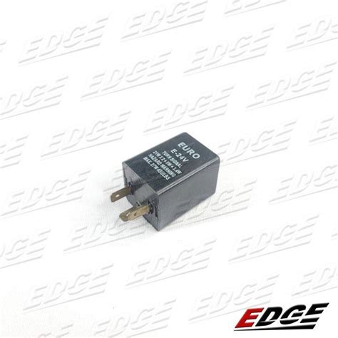 Euro 3 Terminal Turn Signal Relay 24v Black For Truck E 24v 3 Pin