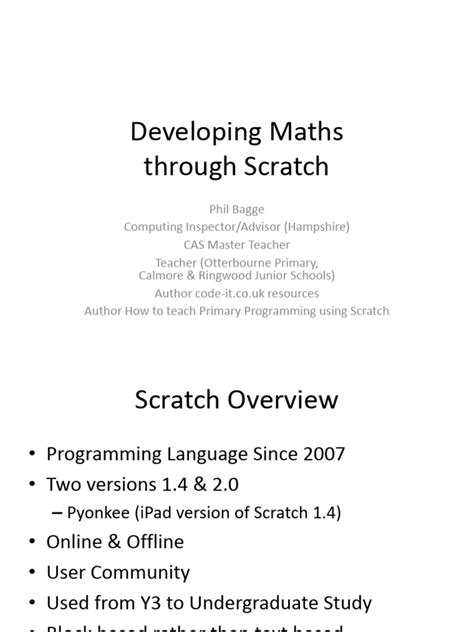 Scratchmaths Pdf Scratch Programming Language Algorithms