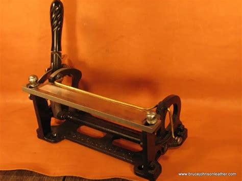 tutorial choosing a benchtop leather splitter bruce johnson leather