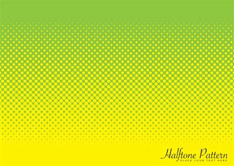 Green Retro Halftone Dot Pattern Background Vector Image