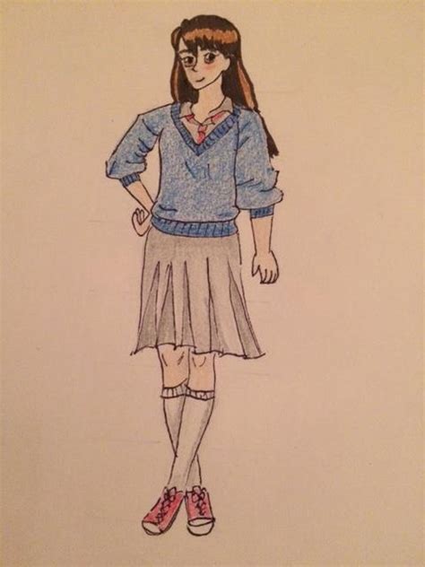 Sassy School Girl By Bamboo Fan On Deviantart