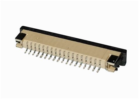 Custom 18 Pin FFC FPC Connector 1 0 Mm Pitch Horizontal Vertical Flexible
