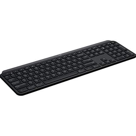 Logitech Mx Keys Advanced Wireless Illuminated Keyboard Tactile Responsive Typing Backlighting