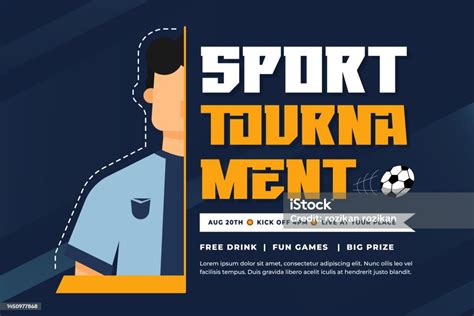 사용자 정의하기 쉬운 축구 토너먼트 스포츠 이벤트 배경 디자인 템플릿 경기 스포츠에 대한 스톡 벡터 아트 및 기타 이미지 경기 스포츠 경쟁 골라인 Istock