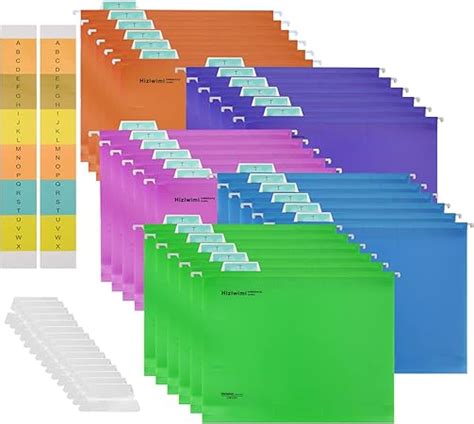 PC PP Letter Size Inserts Hanging File Folders For Bulky Files And Filing Cabinet Suspension