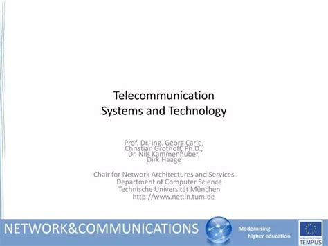 PPT Telecommunication Systems And Technology PowerPoint Presentation ID 2259294