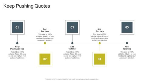 Keep Pushing Quotes In Powerpoint And Google Slides Cpb PPT Presentation