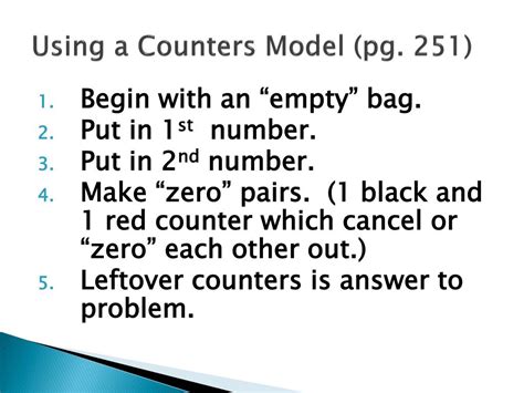 ppt chapter 5 understanding integer operations and properties