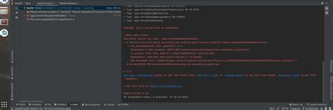 Android App Not Running Error The MinCompileSdk Specified In A Dependency S AAR Metadata Is