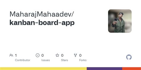 Github Maharajmahaadevkanban Board App