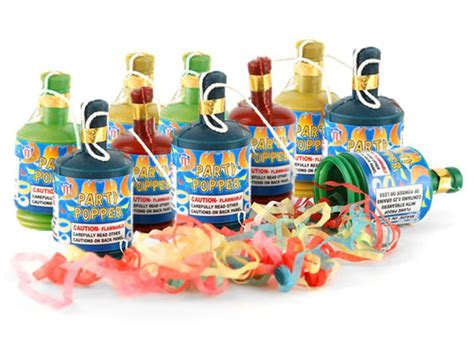 Mini Party Popper With Colourful Streamer Free Balloon Delivery In
