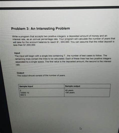 Solved Lab Problem Set Control Structures P Chegg