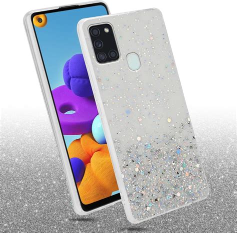 Cadorabo Pokrowiec Do Samsung Galaxy A21S Etui Glitter - Etui na ...