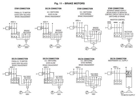 Motor Brake Rectifier Wiring