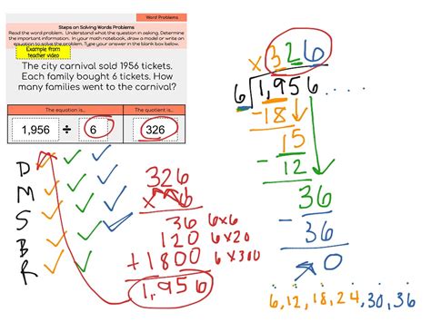 Division With Algorithm Math Elementary Math Showme