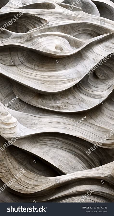 Abstract White Waves 3d Rendering Modern Stock Illustration 2186799381 Shutterstock