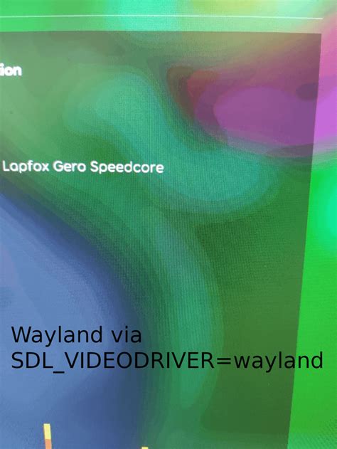 weird color difference between x11 and wayland on sdl2 game looking