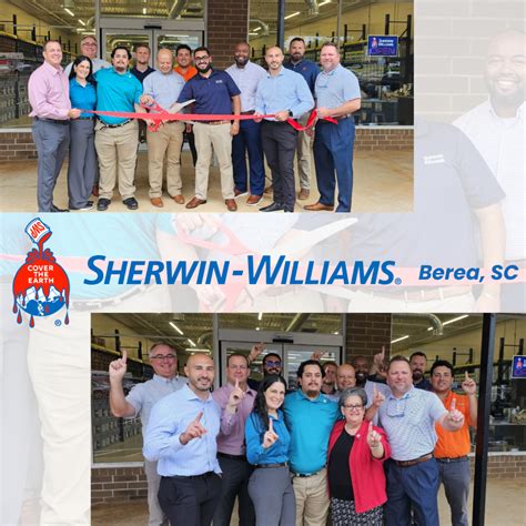 Sherwin Williams Berea Location Ribbon Cutting Ceremony On August 8
