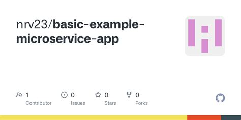 github nrv23 basic example microservice app