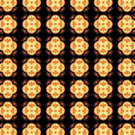 Decorative Tile Pattern Template Flat Symmetric Repeating Design Vector Art At Vecteezy