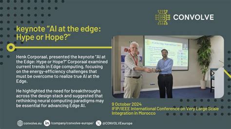 Cairne On Linkedin Edgecomputing Edgeai Ai Edgetechnology Vlsisoc