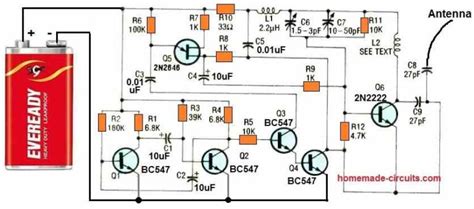Tracking Transmitter Circuit Homemade Circuit Projects