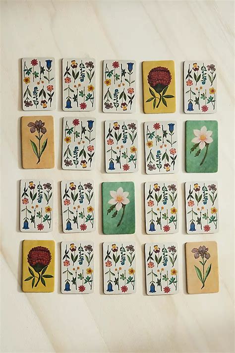 Festival Of Flowers Memory Game Anthrohome