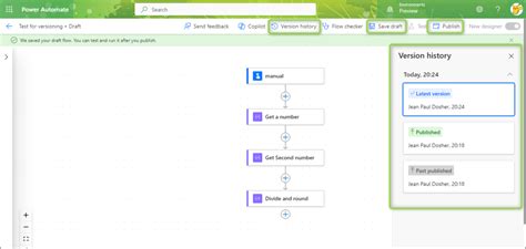 Drafts And Versioning For Power Automate Cloud Flow Yes Finally