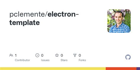 Github Pclementeelectron Template