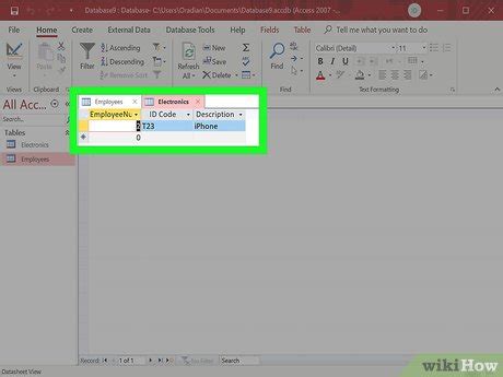 Cara Membuat Basis Data Dengan Microsoft Access Dengan Gambar