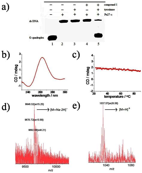 A Analysis Of Cross Linking G Quadruplex In The Presence Of Download Scientific Diagram