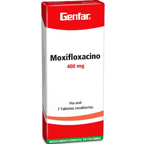 MOXIFLOXACINO GENFAR Gestor De Salud