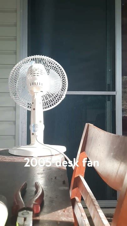 Dimplex Model D23d 23cm Desk Fan 2005 Youtube