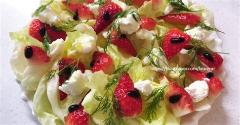 새해 상큼한 다이어트 딸기 샐러드
